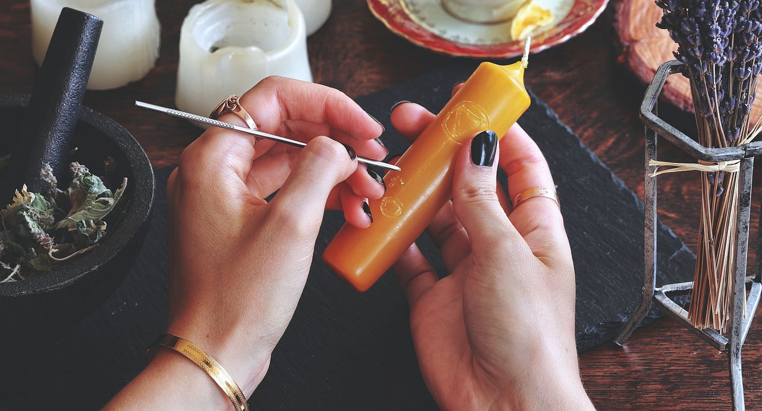 Clearing, Charging & Dressing Candles for Rituals & Spells | Living ...